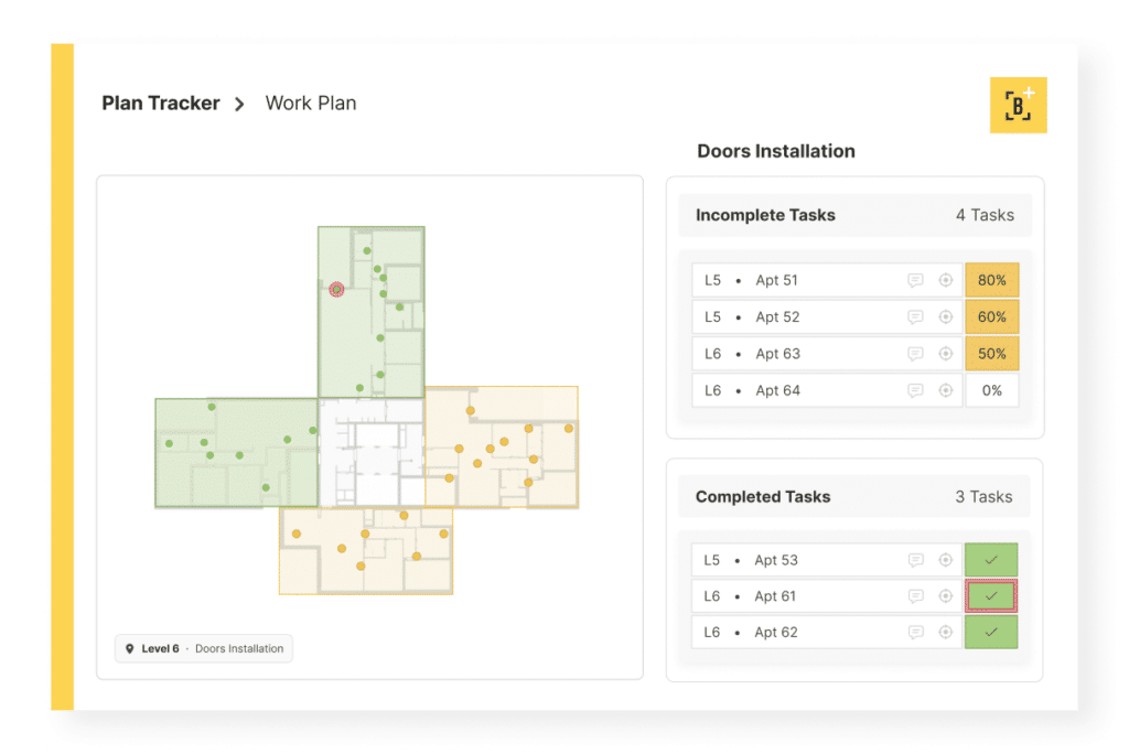 Buildots Plan Tracker - Weekly Site Planning Just Got Real